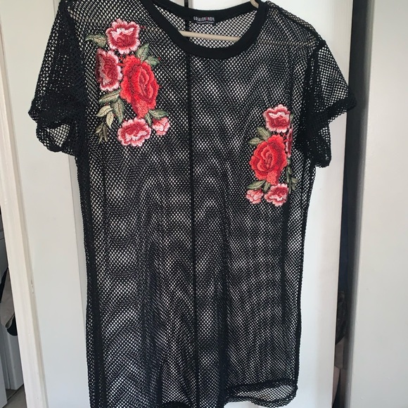 Fashion Nova | Tops | See Thru Netted Top | Poshmark